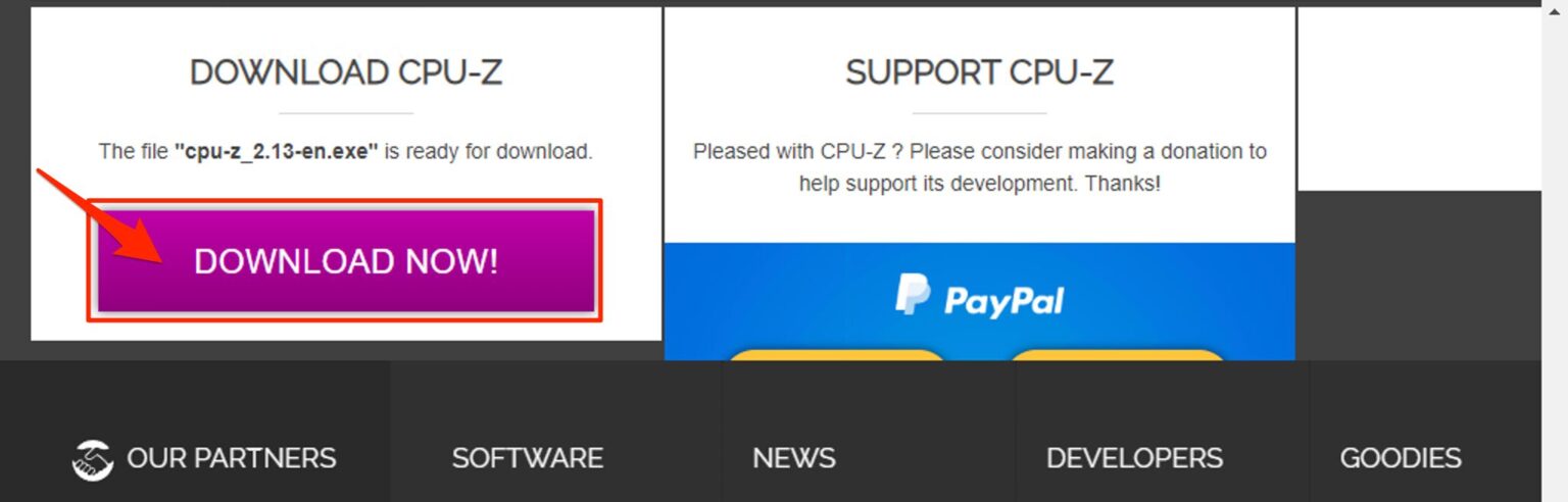 【Windows11】CPU-Zをダウンロード・インストールする方法 - Steganom