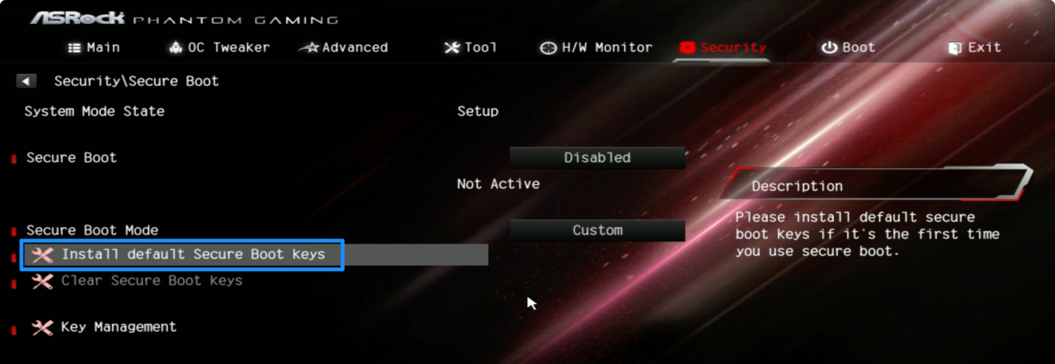 【Windows11】セキュアブートが有効にできない（Platform Key）場合の対処 - Steganom